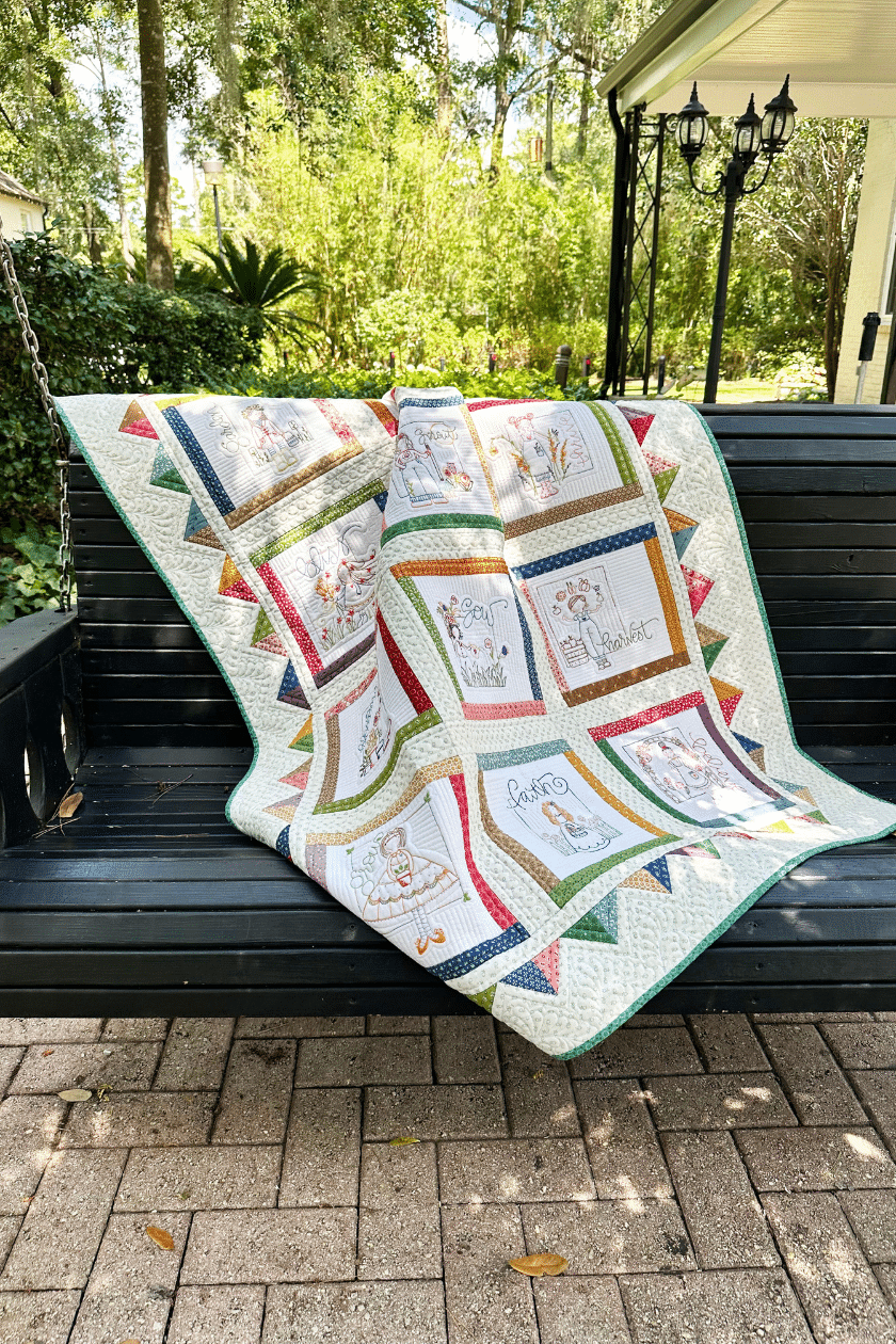 Join the Garden Girls Hand Embroidery Block of the Month