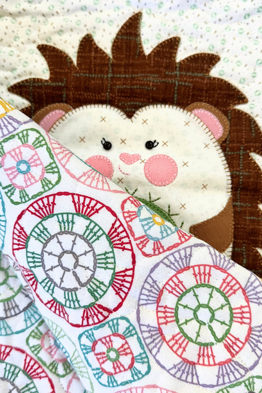 The Hegendary Hedgies Embroidery Machine Applique Block of the Month ...